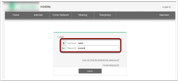 Spark HG659b Fibre – Support | Zeronet