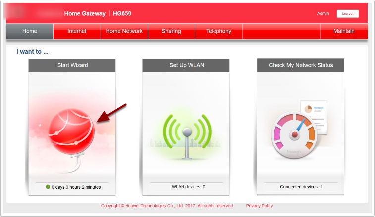 Vodafone HG659 Fibre – Support | Zeronet