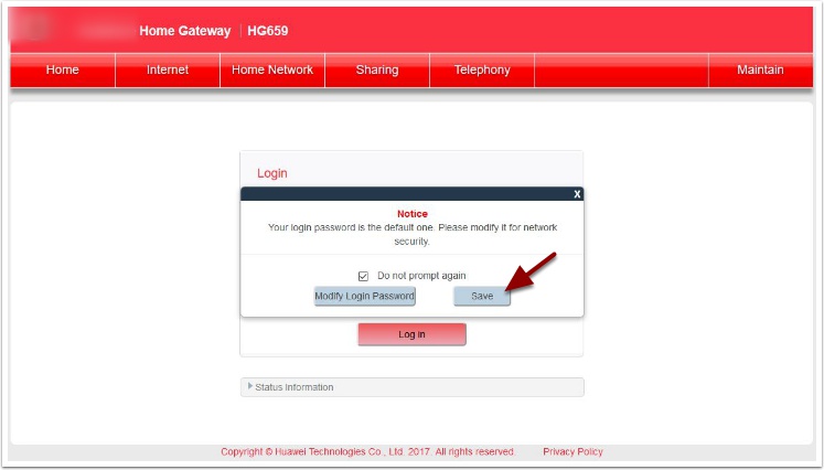 Vodafone HG659 Fibre – Support | Zeronet